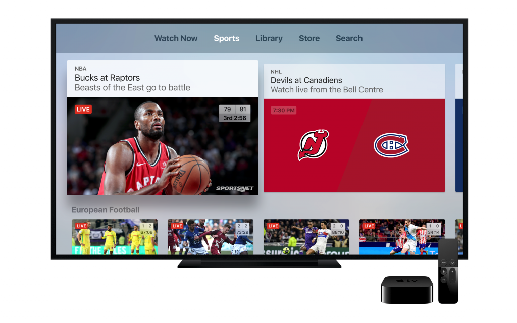 Sportsnet+ is available through the Apple TV App - Sportsnet+